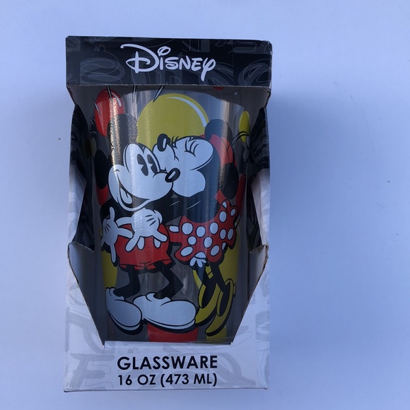 Disney | Dining | Disneys Mickey Mouse Glass Cup | Poshmark